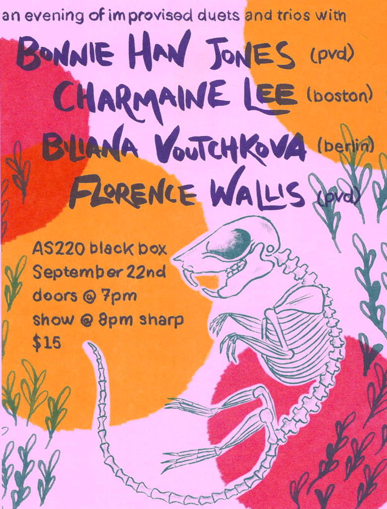 RI Shows || Han Jones + Lee + Voutchkova + Wallis - RI Shows