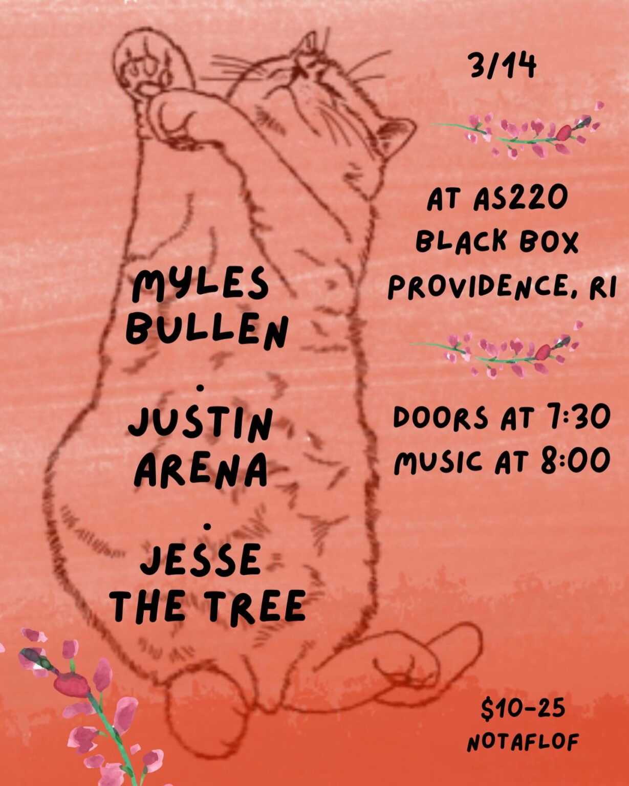 RI Shows || Myles Bullen // Justin Arena // Jesse the Tree - RI Shows